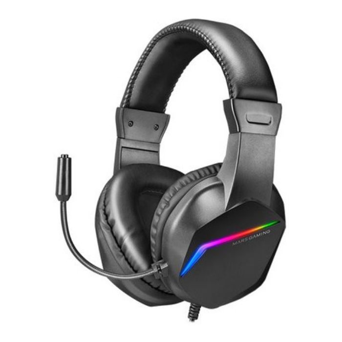 Headset Mars Gaming MH122 RGB Preto - Novo Atalho
