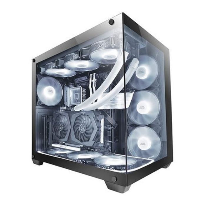 Caixa Mars Gaming MCV4 XXL Preta (E-ATX) (Vidro Temperado) - Novo Atalho